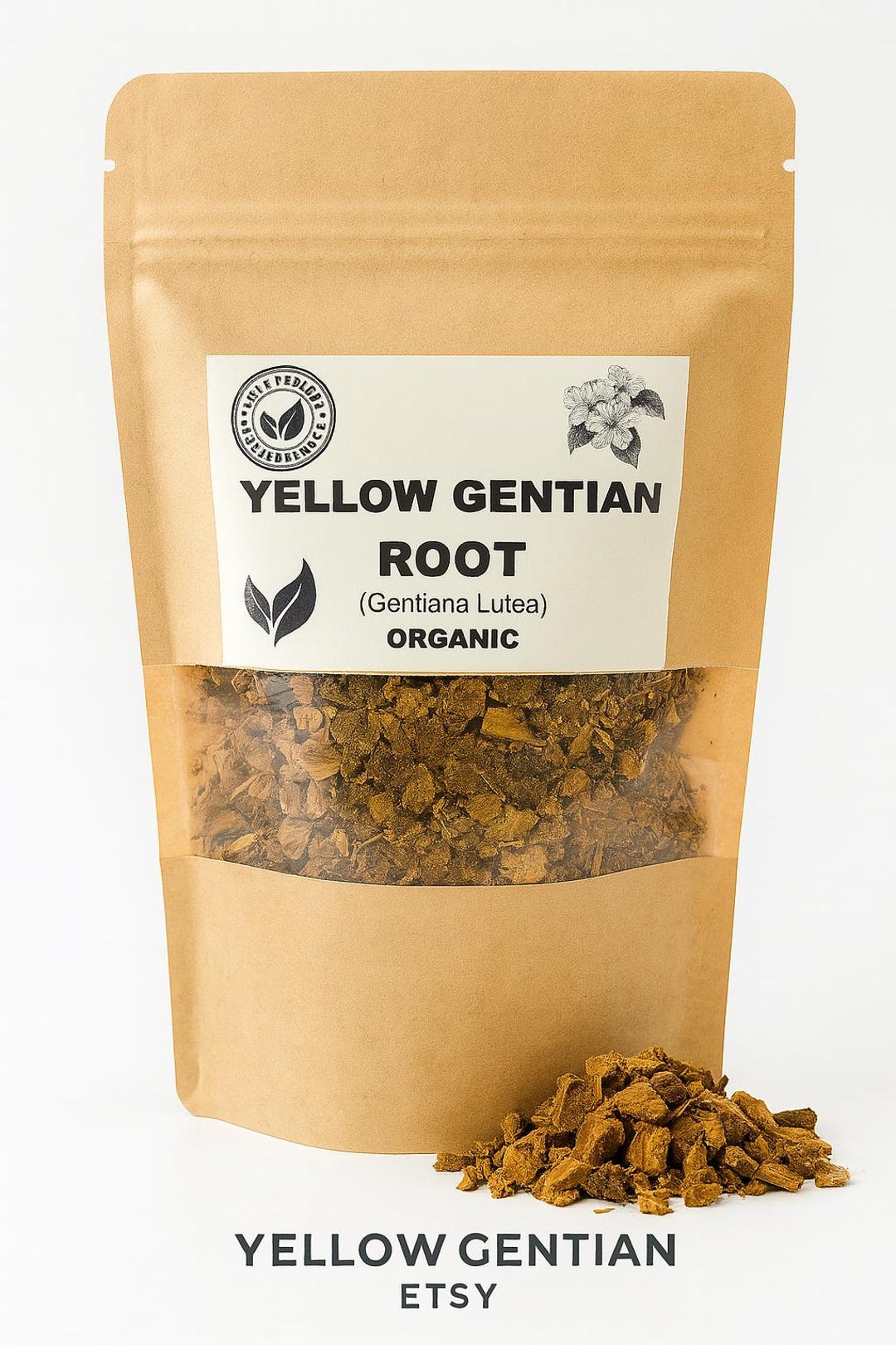 Yellow Gentian Root | Gentiana Lutea | Gentian Root Tea | Herbal Tea ...
