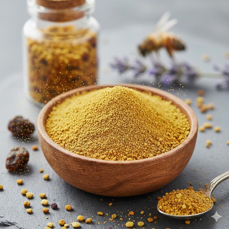 Organic BEE POLLEN POWDER | Dried Natural Superfood | Smoothie ...