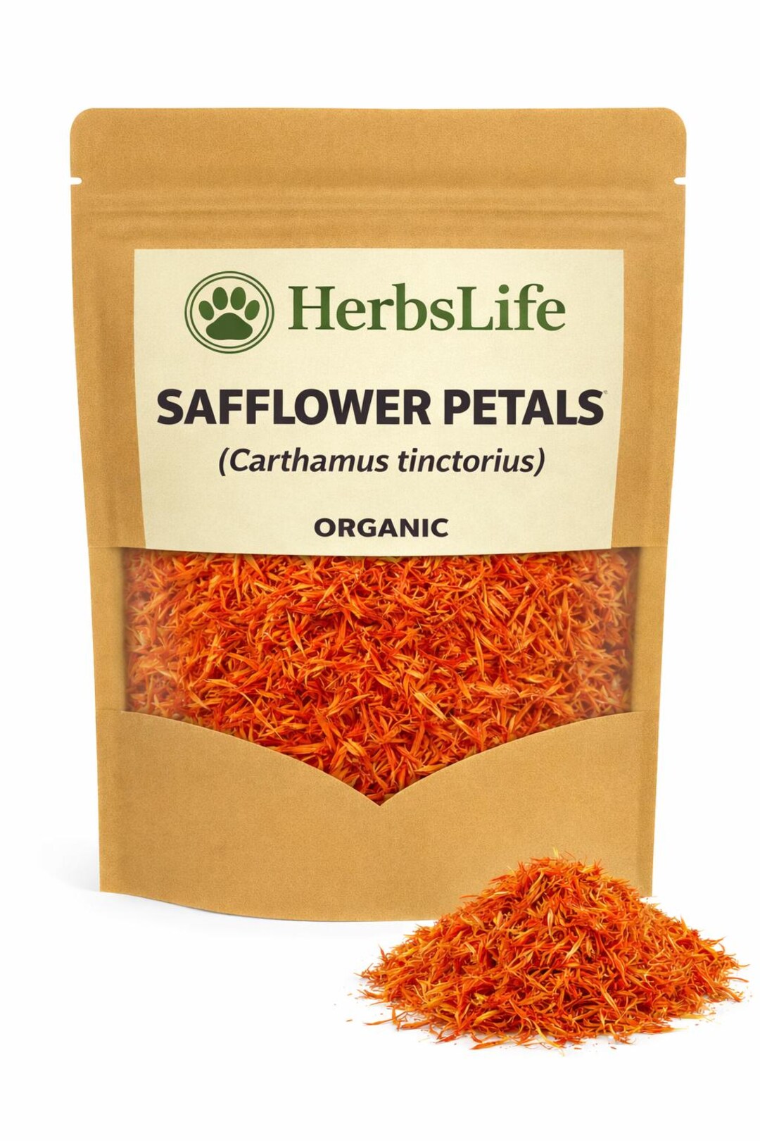 Organic SAFFLOWER PETALS | Carthamus Tinctorius | Dried Botanical ...