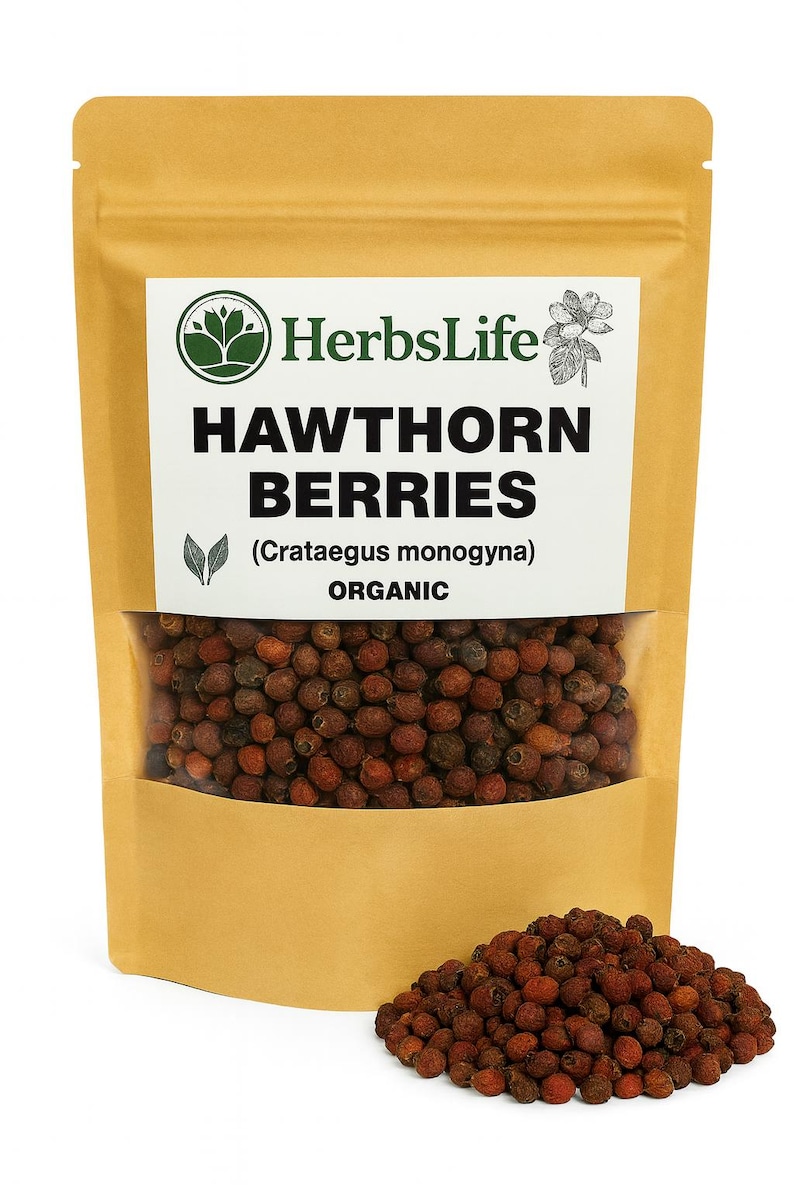 HAWTHORN BERRIES | Wildcrafted Bulgarian Crataegus Monogyna Dried ...