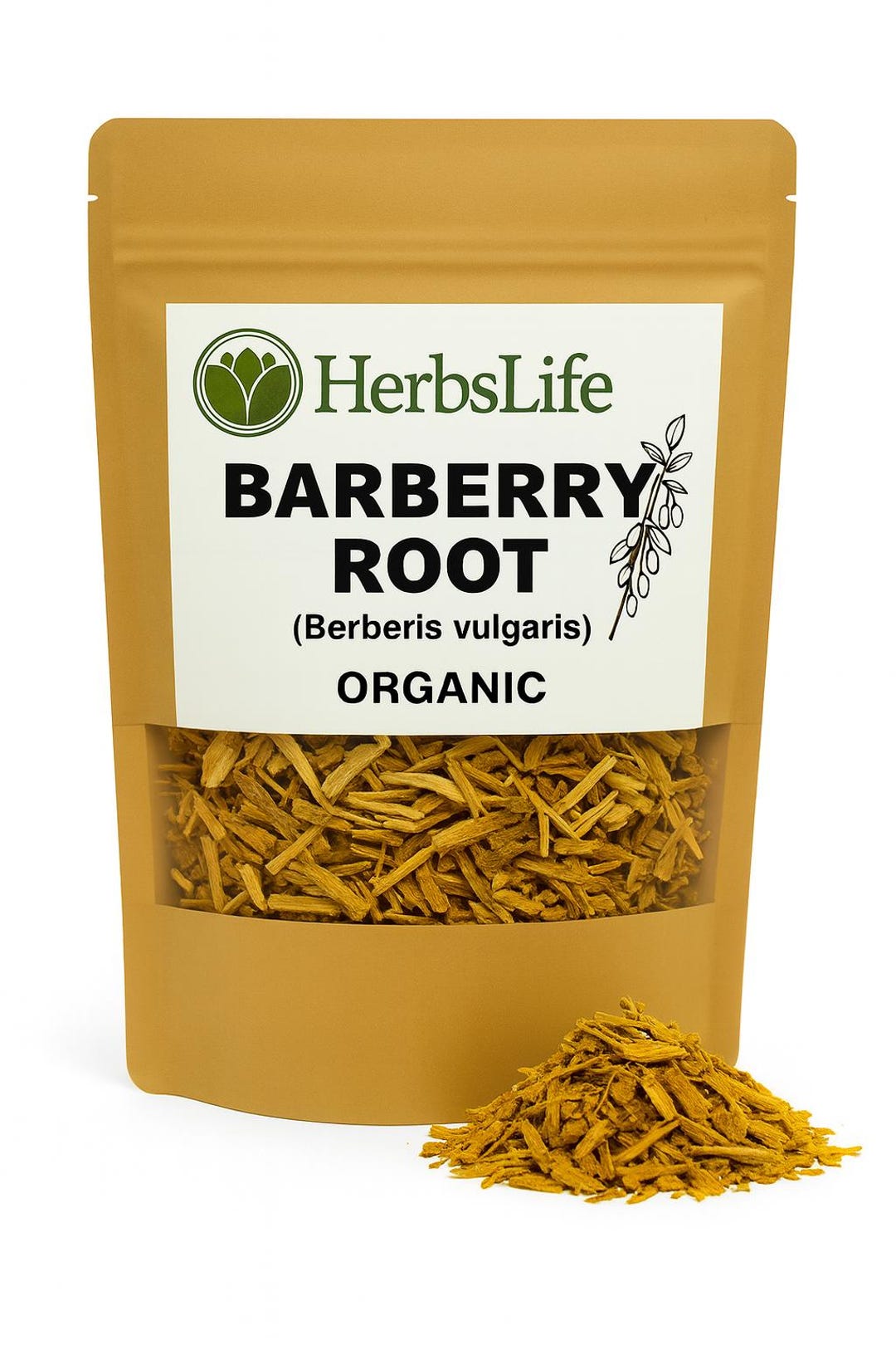 Organic BARBERRY ROOT | Berberis Vulgaris Dried Cut Root | Herbal Tea ...