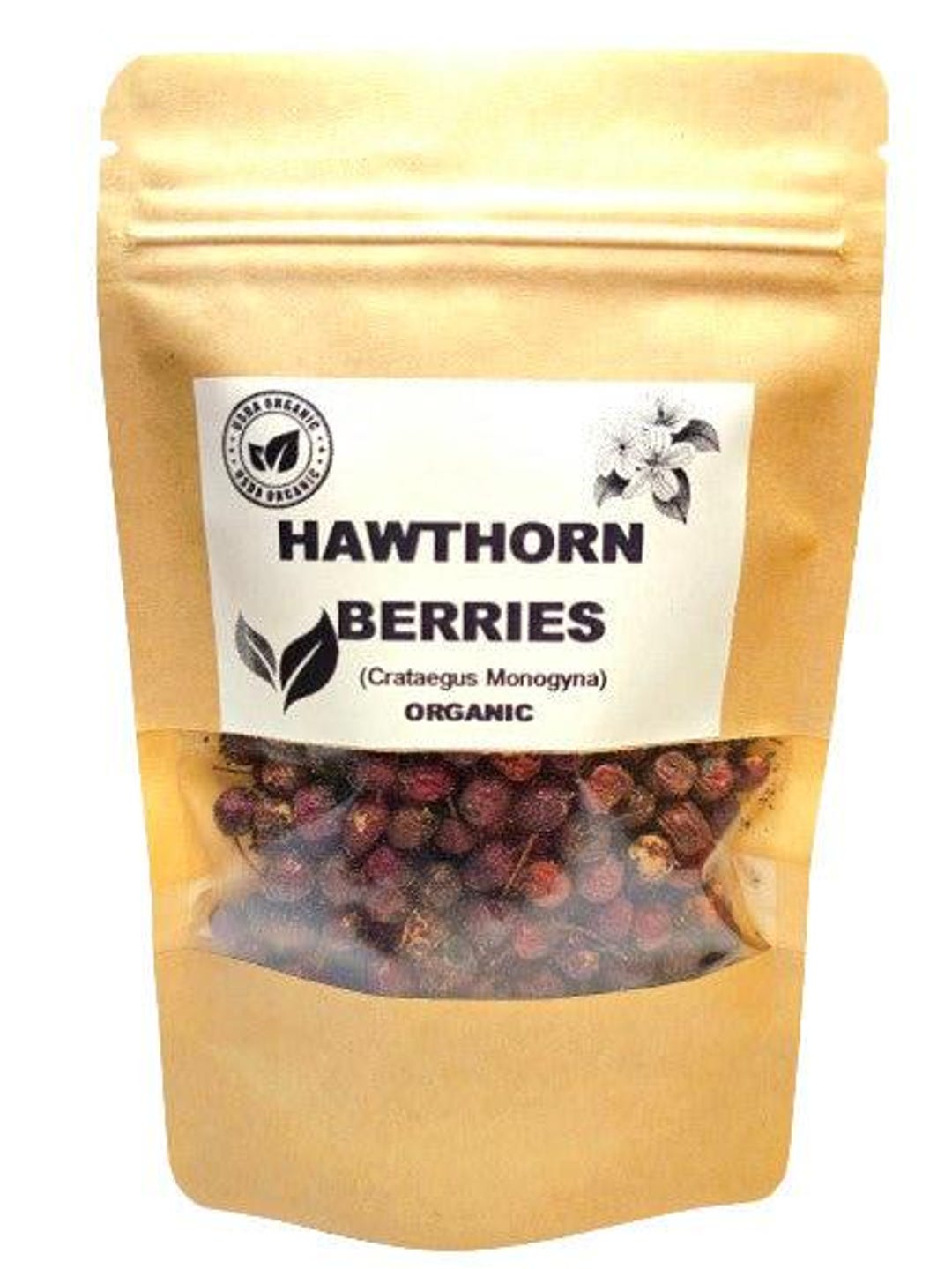 Organic HAWTHORN BERRIES | Crataegus Monogyna | Hawthorn Tea | Dried ...