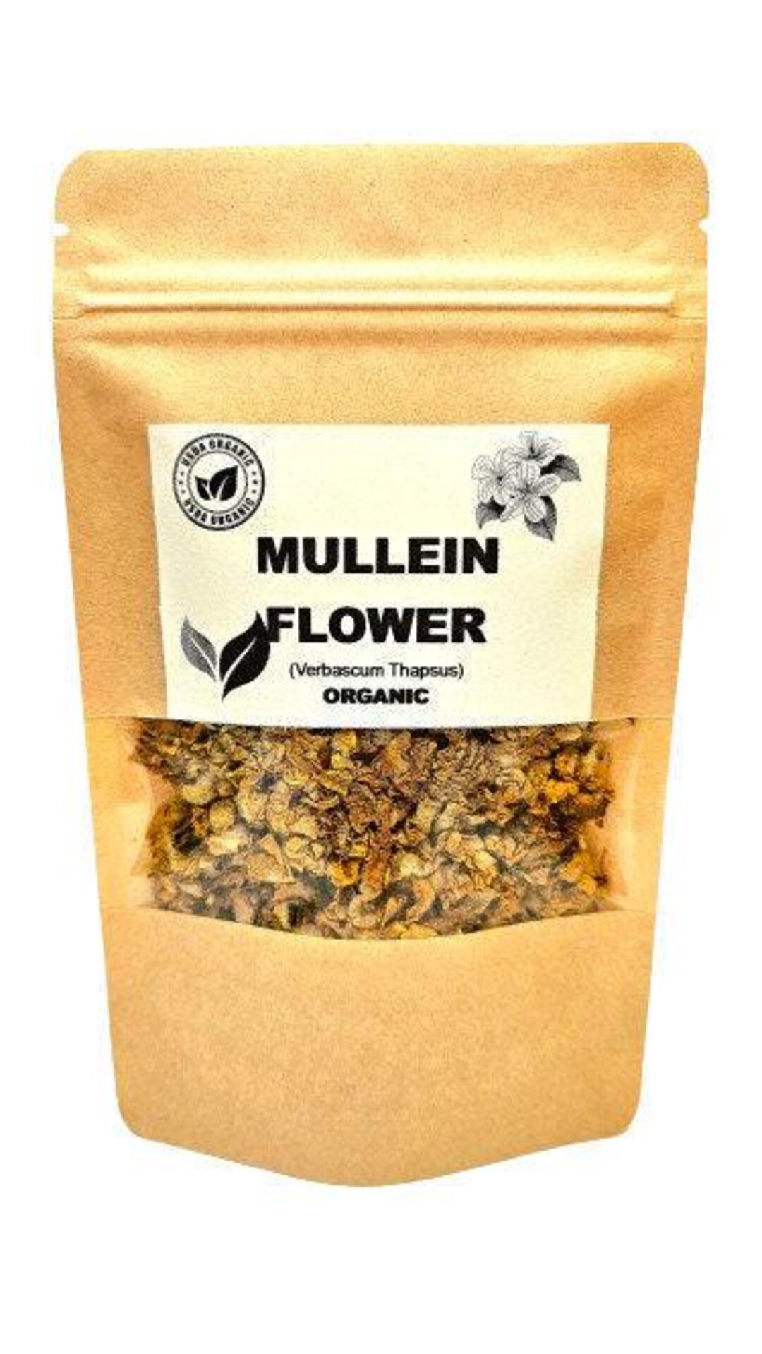 MULLEIN FLOWER | Verbascum Thapsus | Mullein Tea | Dried Flower ...