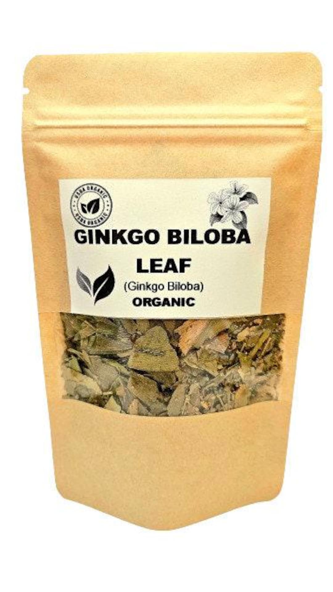 Organic GINKGO BILOBA LEAF | Ginkgo Biloba | Herbal Tea | Ginkgo Biloba ...