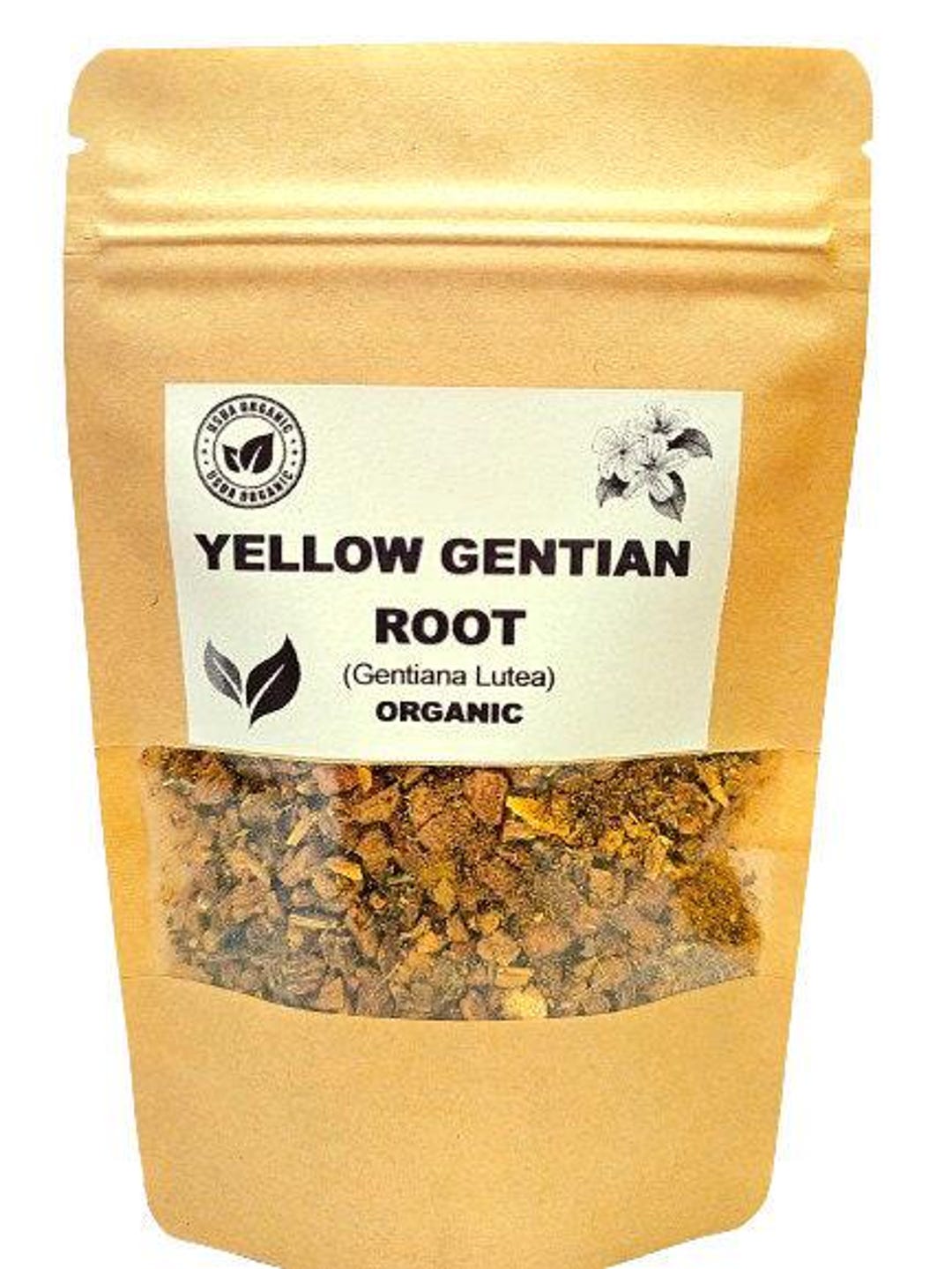 Organic Yellow Gentian Root | Gentiana Lutea | Gentian Root Tea ...