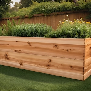 Easy and Beautiful DIY Cedar Planter Build Plan | Planter Box Plan ...