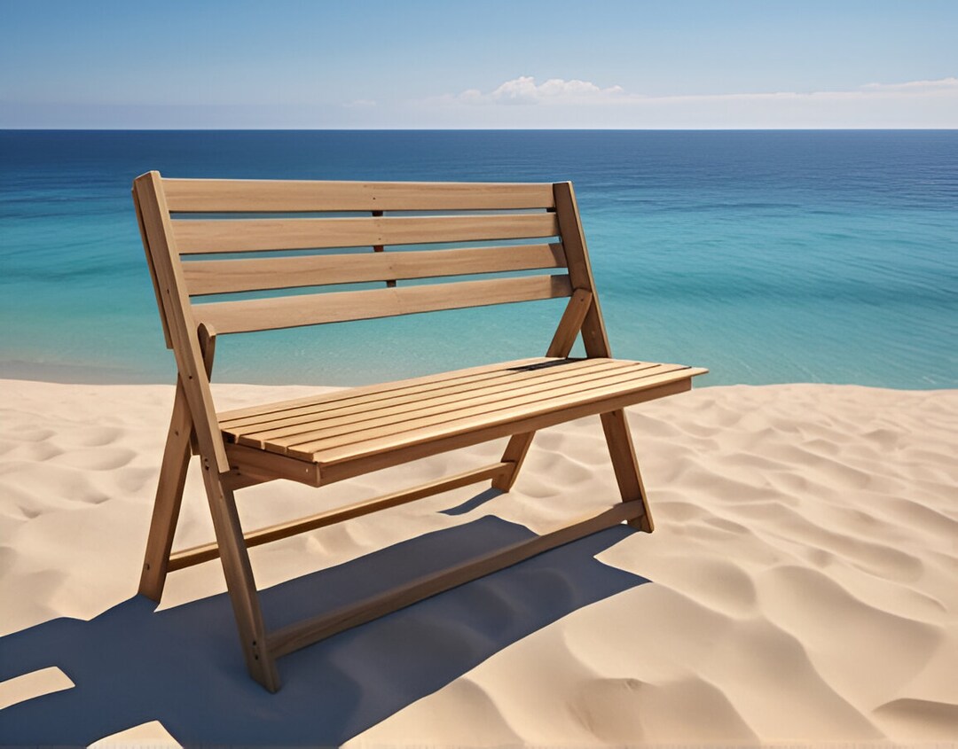 DIY Outdoor Folding Bench Build Plan | Outdoor Bench Plan | Patio Bench ...