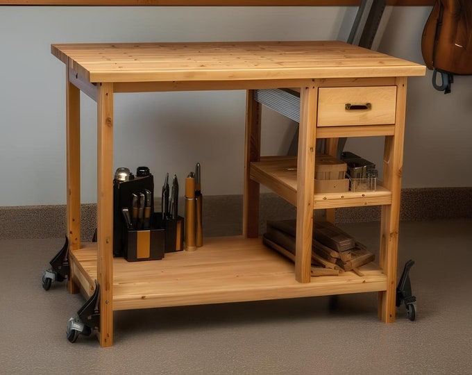 Build Plan for Workbench With Built-in Planer metric - Etsy Canada