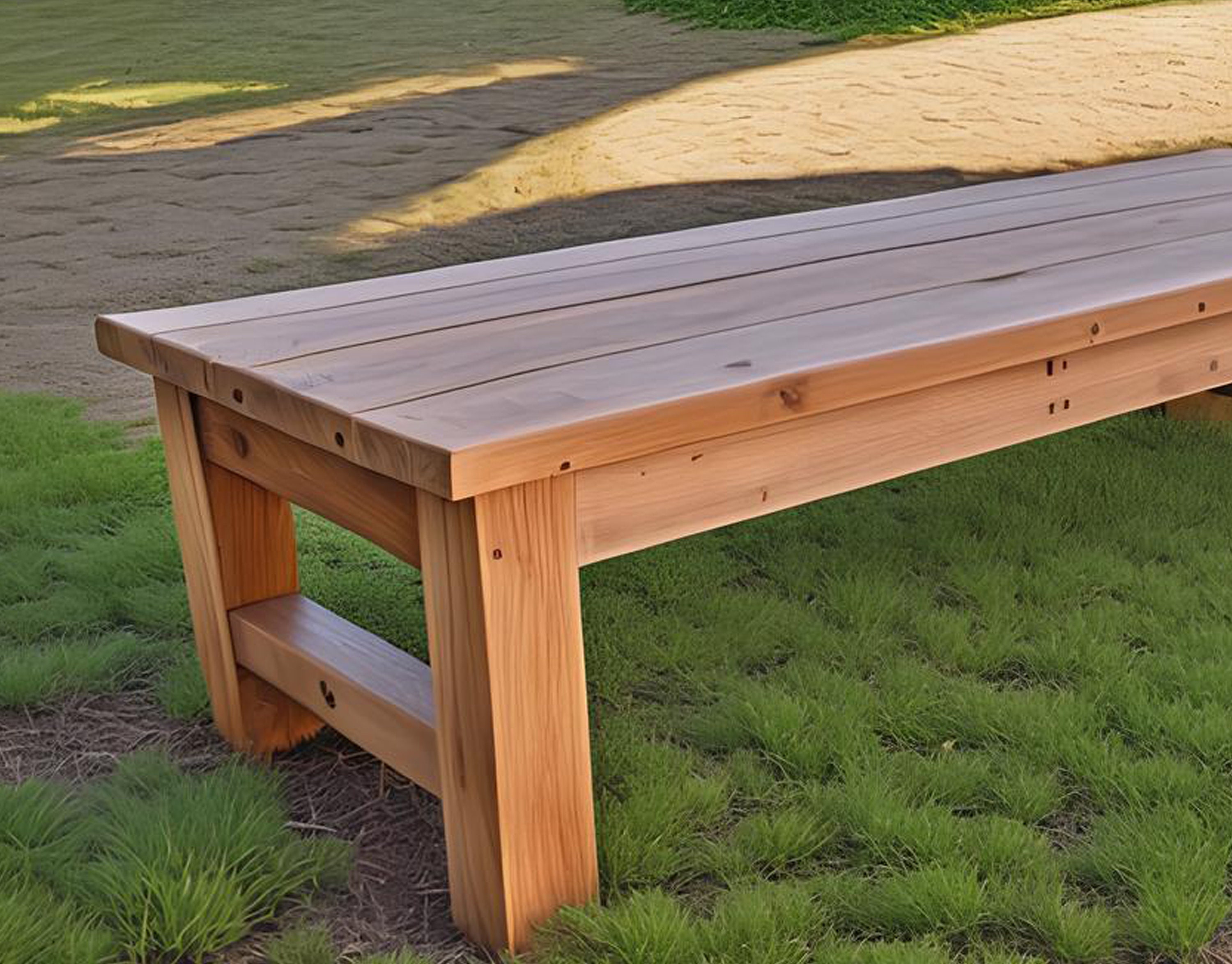 PDF Download, Cedar Outdoor Bench Plan, Woodworking Plans, Outdoor ...