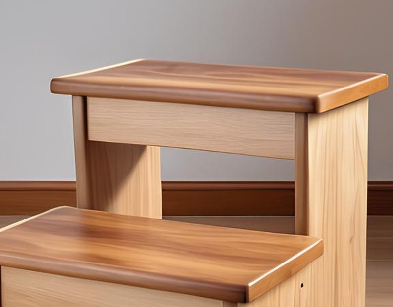 DIY Wooden Step Stool Build Plan | Toddler Stool | Woodworking Plans ...