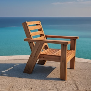 DIY Outdoor Chair Plans | Garden Chair Plans | Outdoor Furniture | PDF ...