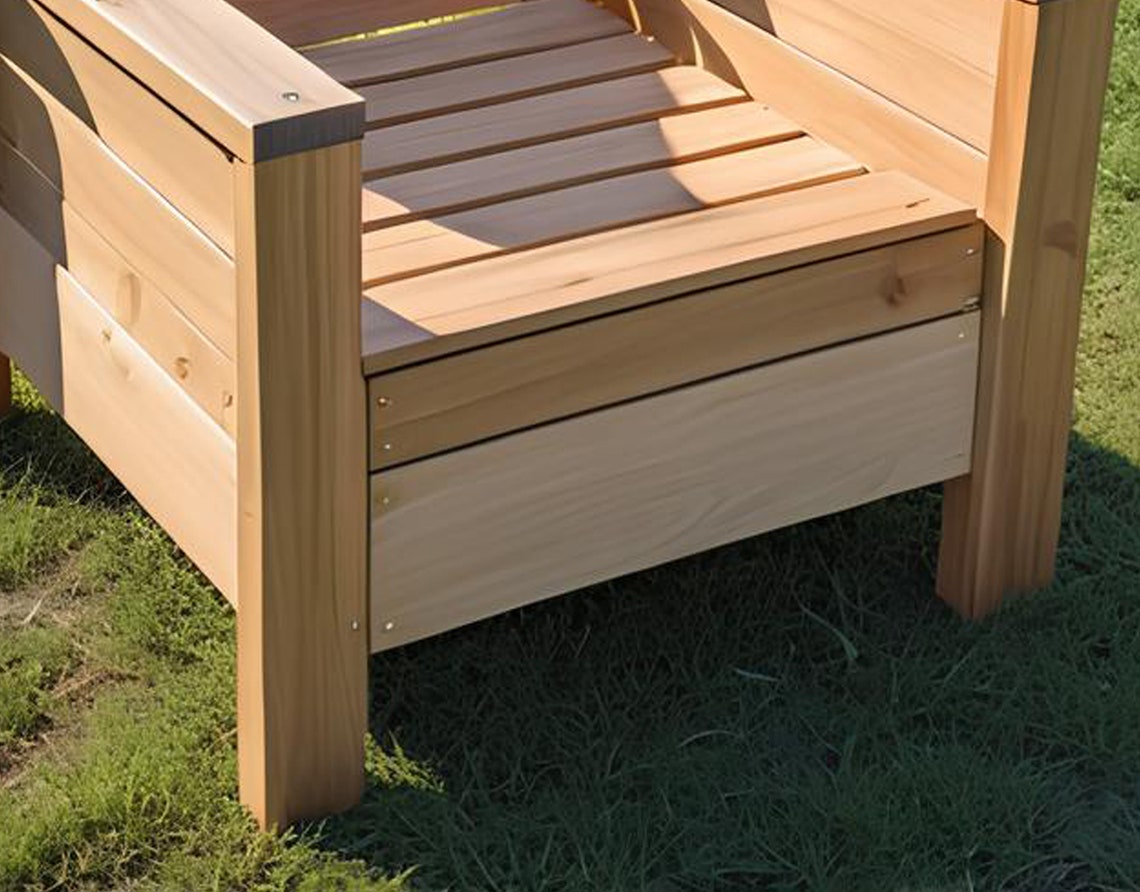 DIY Modern Outdoor Chair Plan Outdoor Chair Garden Chair Plans Patio ...