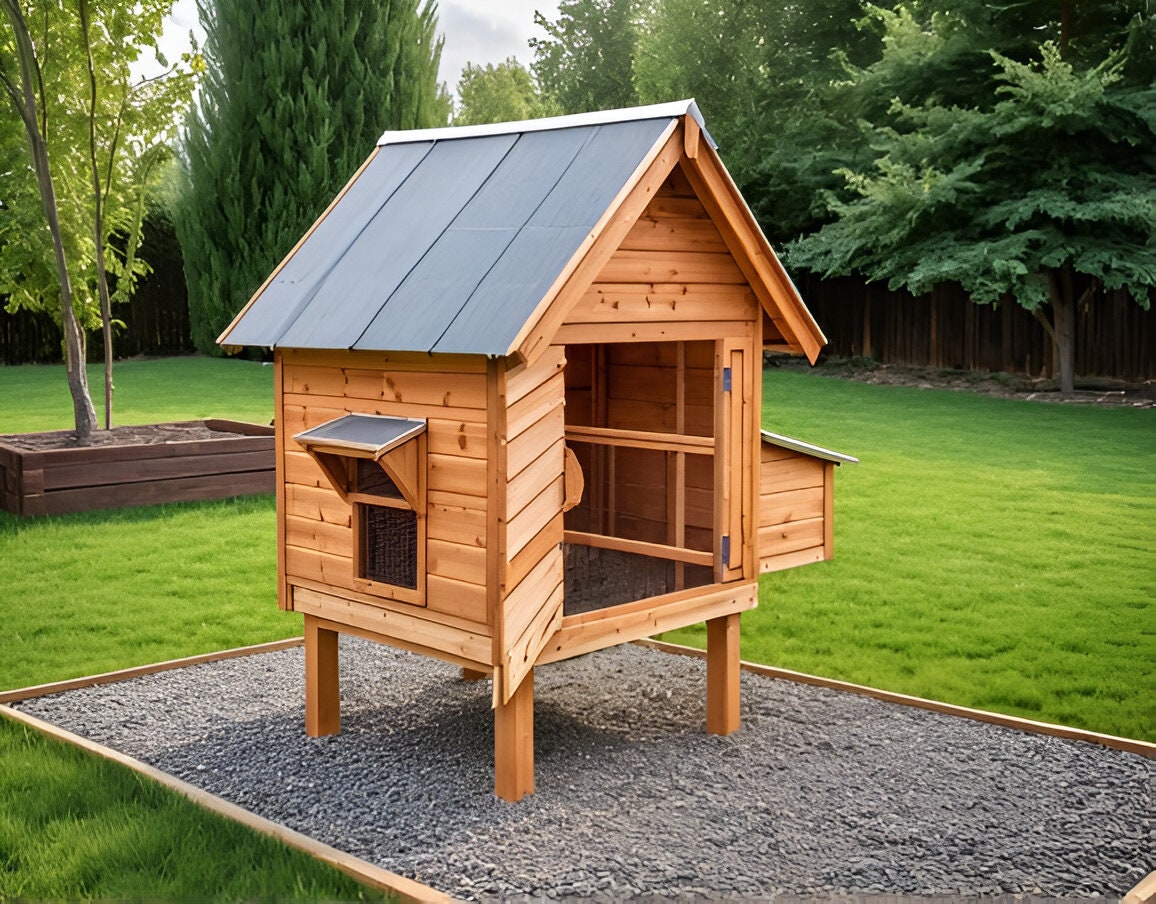 4X4 Chicken Coop Plan Pdf | Chicken Coop | Birds Cage | Coops Plan ...