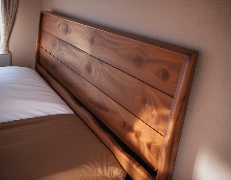 DIY Platform Bed Build Frame Plan, Queen Size Platform Bed Frame ...