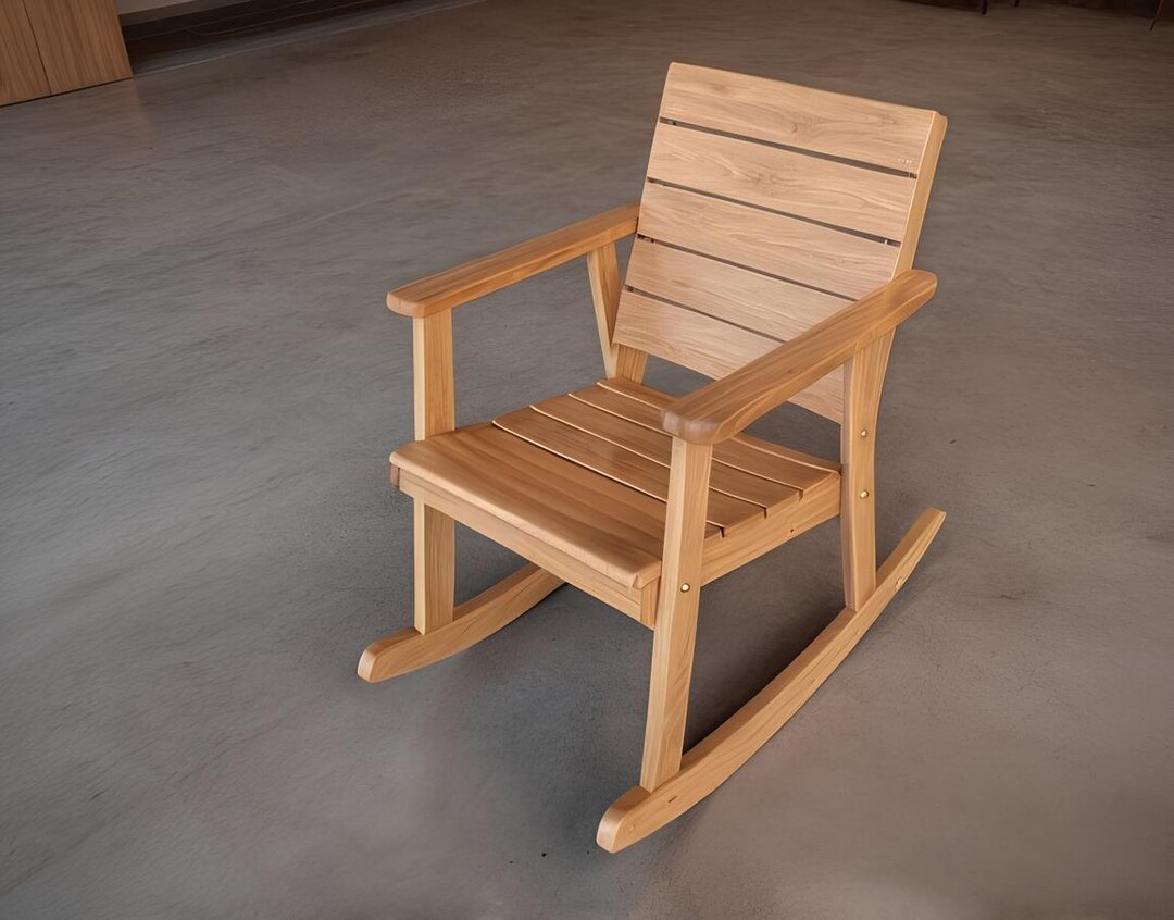 DIY Rocking chair build plan Pdf file, woodworking plans, patio ...