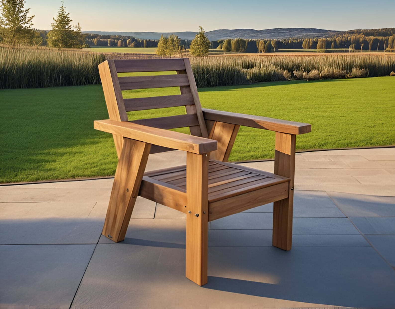 DIY Outdoor Chair Plans | Garden Chair Plans | Outdoor Furniture | PDF ...