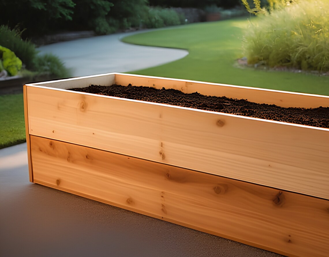 Easy and Beautiful DIY Cedar Planter Build Plan | Planter Box Plan ...