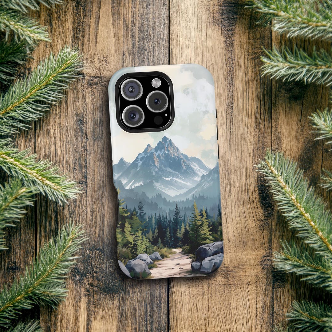 Mountain Trail Phone Case, Iphone, Samsung Galaxy, Google Pixel, Slim ...