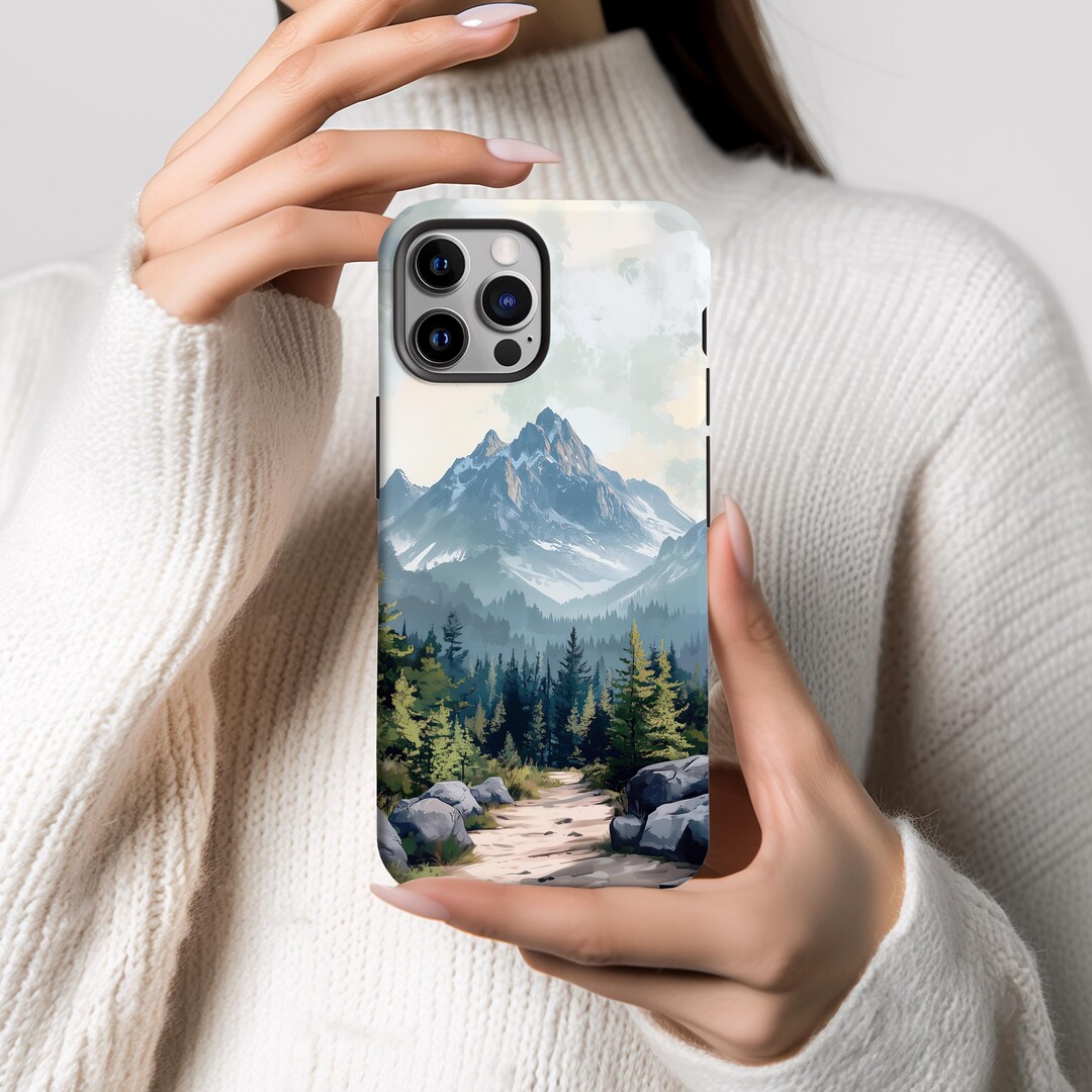 Magsafe iPhone Case Mountain Trail Nature Lover Case - Etsy
