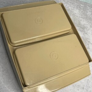 Vintage Tupperware 723 Deviled Egg Tray Server Tan Color Party Holiday ...