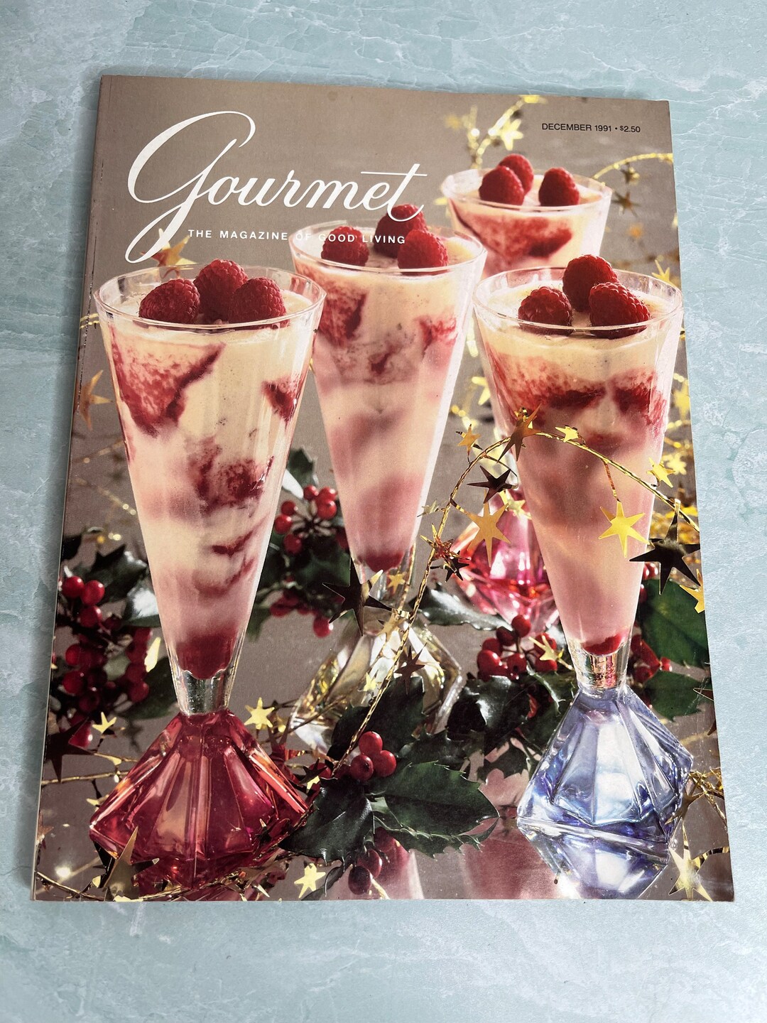 Vintage December 1991 GOURMET Magazine of Good Living Holidays ...