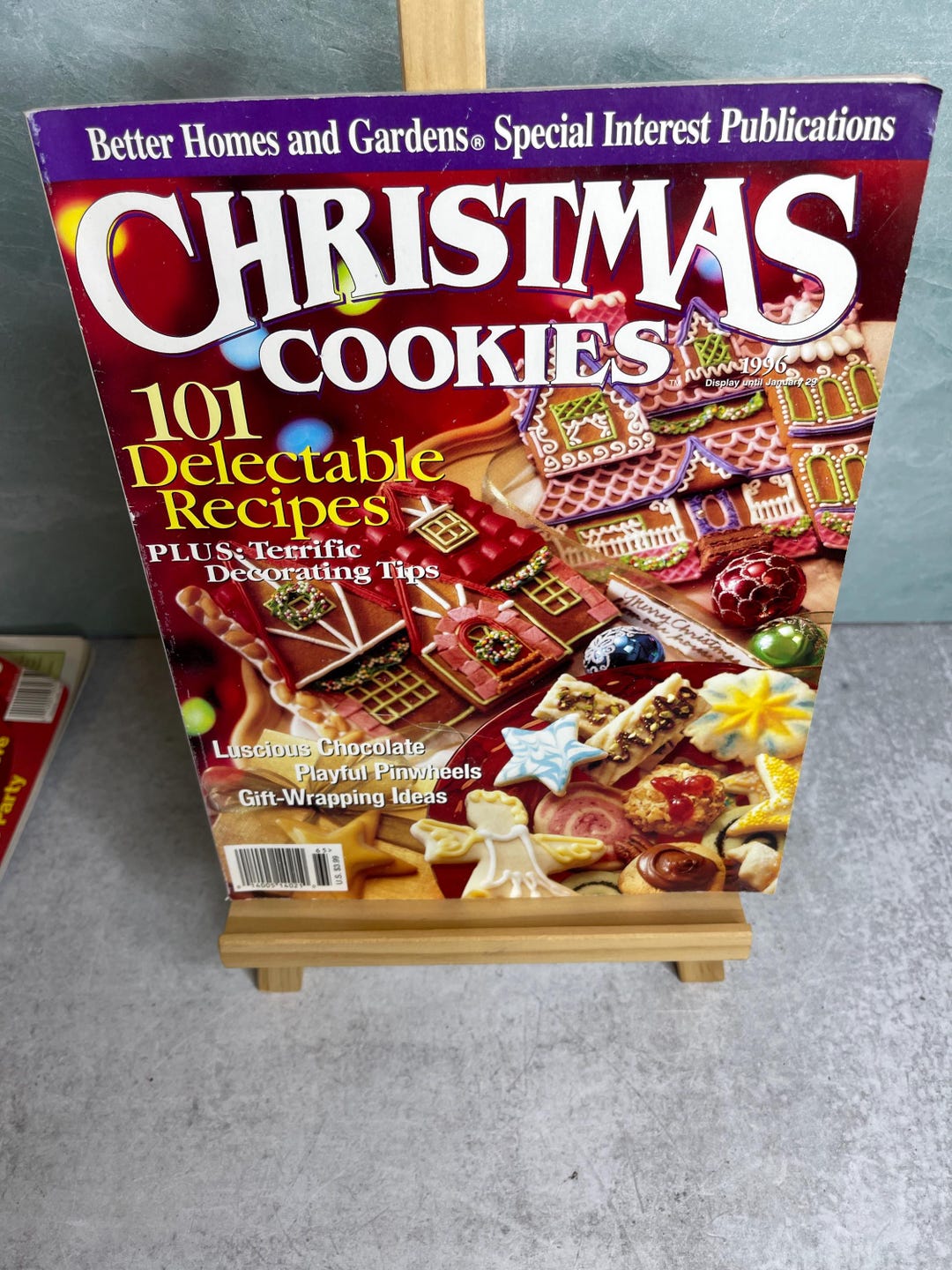 Vintage 1996 Better Homes and Gardens Christmas COOKIES Magazine Candy ...