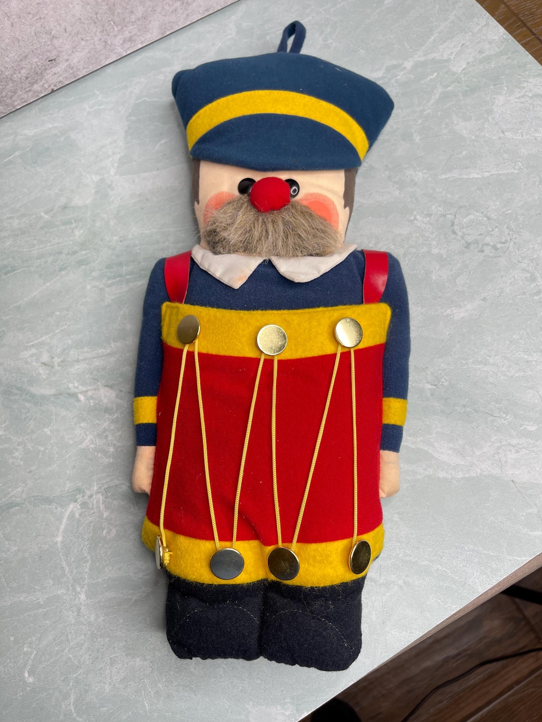 Vintage 1981 Hallmark Toy Soldier Christmas Stocking Stuffables Plush ...