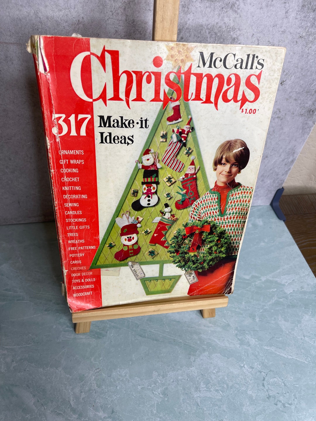 Vintage 1968 Mccall's Christmas Make-it Ideas Vol. XI Magazine MCM ...