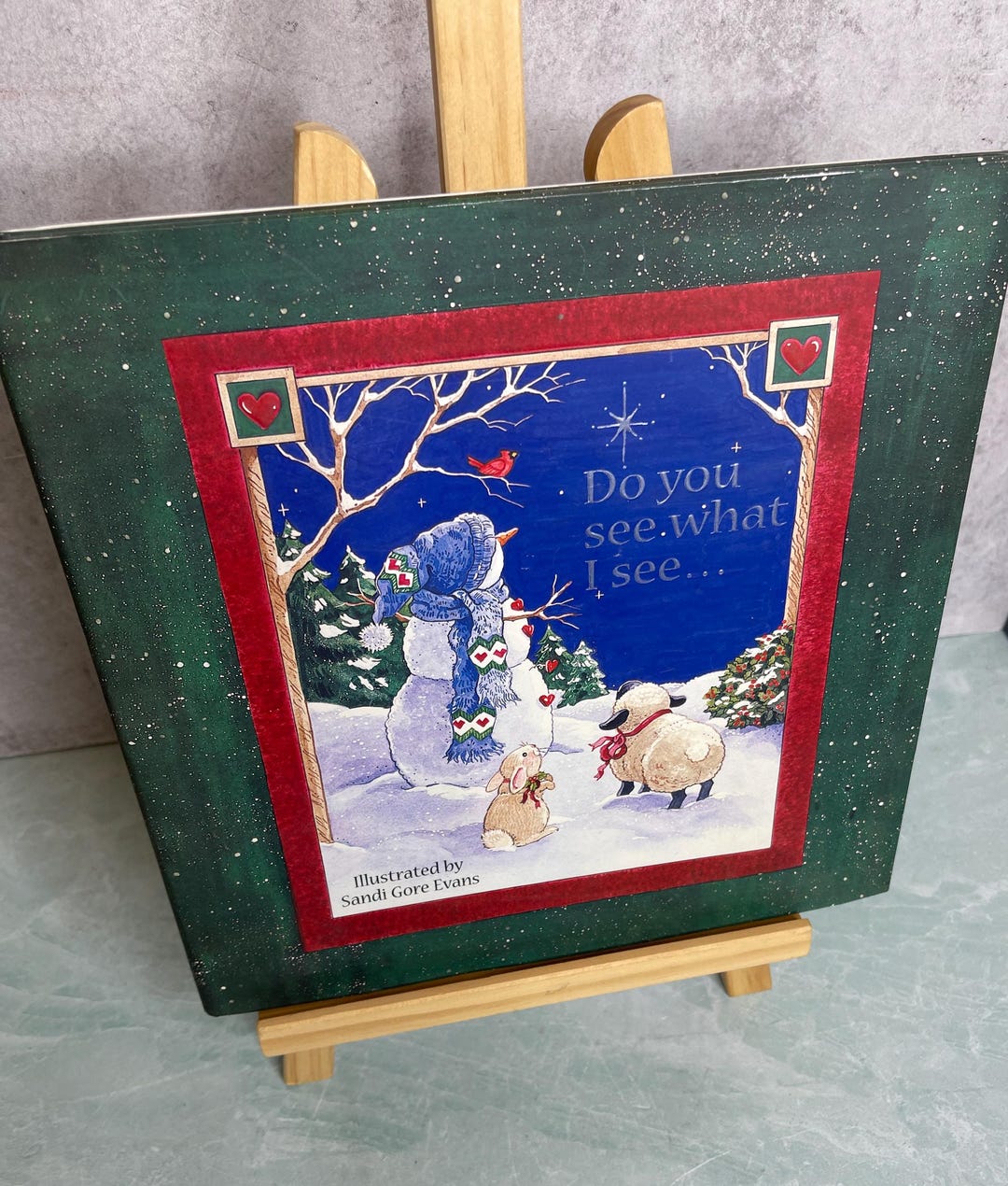 Vintage 2000 Do You See What I See Christmas Book HCDK Sandi Gore Evans ...