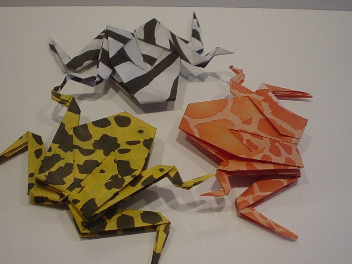 Origami Leap Year Frogs - Etsy