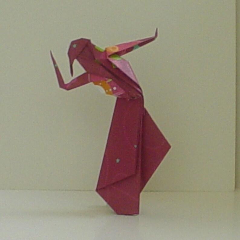Five Ladies Dancing - Origami Nymphs - Etsy
