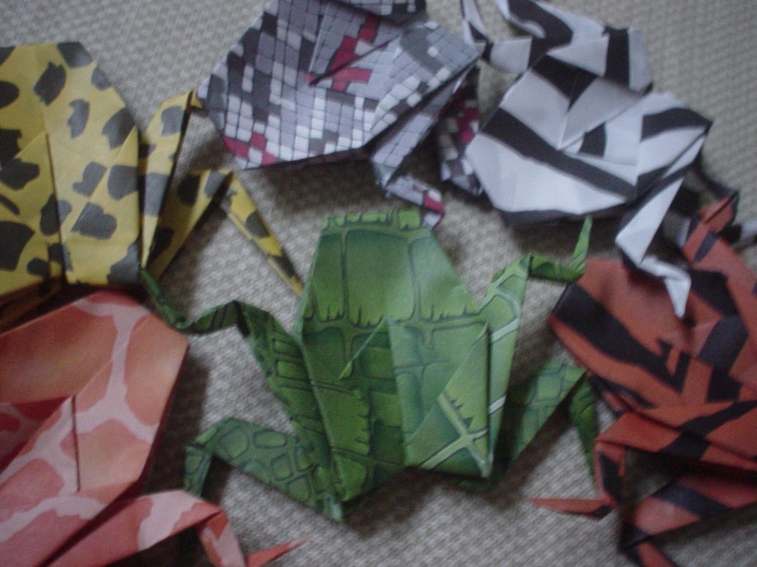 Origami Leap Year Frogs - Etsy
