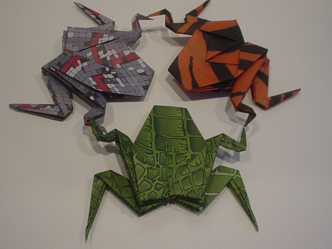 Origami Leap Year Frogs - Etsy
