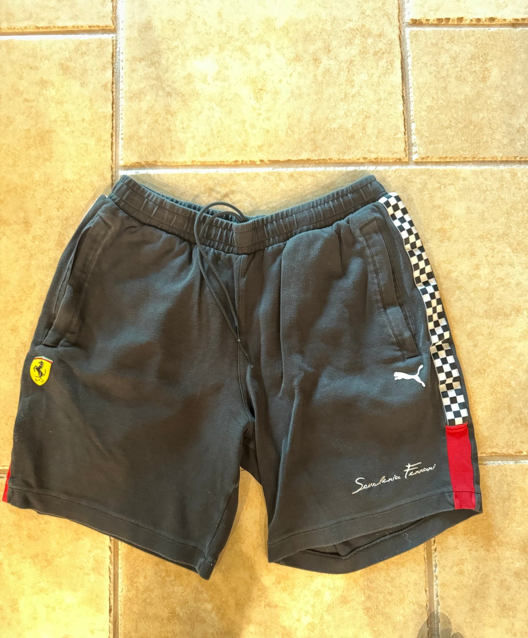 Puma X Ferrari Shorts - Etsy