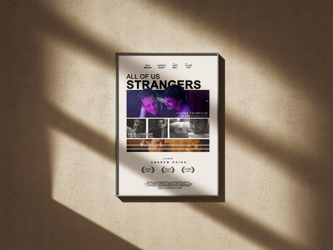 All of Us Strangers (2023) Movie Poster - All Original Digital Download Art - Etsy