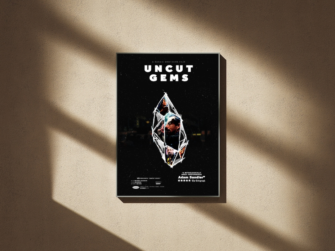 Uncut Gems (2019) Movie Poster - All Original Digital Download Art - Etsy