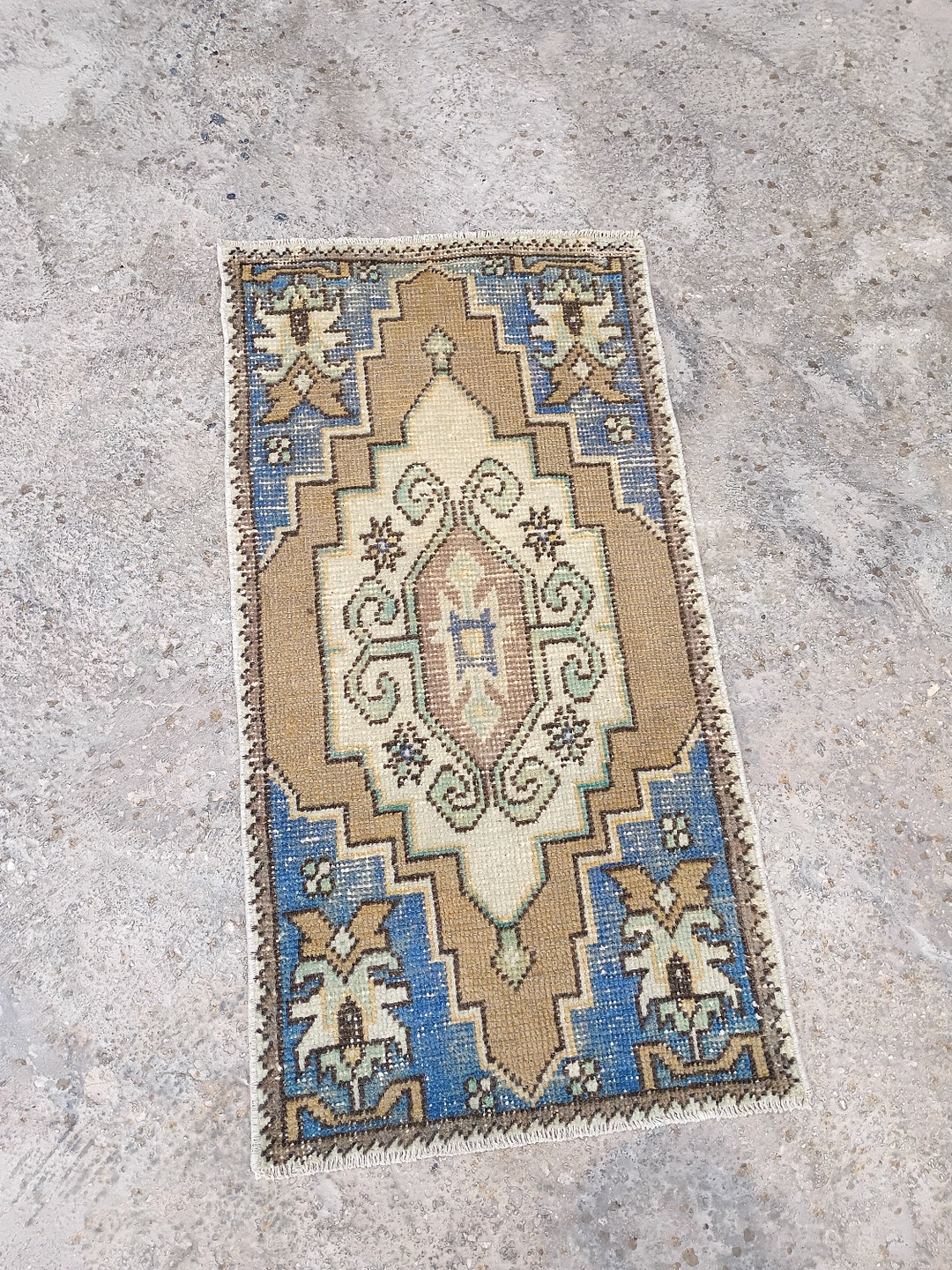 1'7x3 FT Small Rug, Craft Rug, 2x3 Welcome Rug, Mini Vintage Rug, 2x3 ...