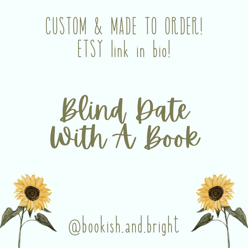 Blind Date With A Book - Etsy
