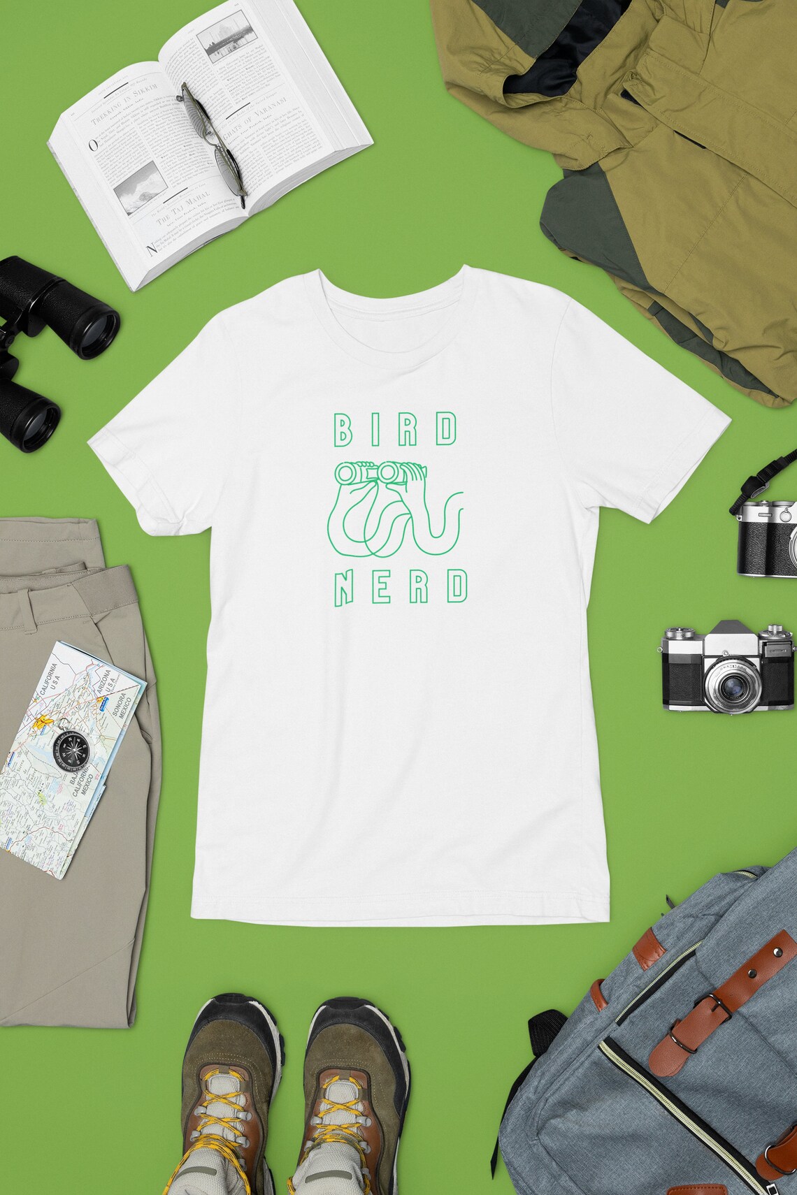 Bird Nerd T-shirt, Birder Shirt, Birdwatching T-shirt, Bird Shirt ...