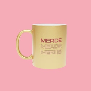Merde Ballet Mug, Ballet Gift, Dancer Gift, Ballerina Humor, Dance ...