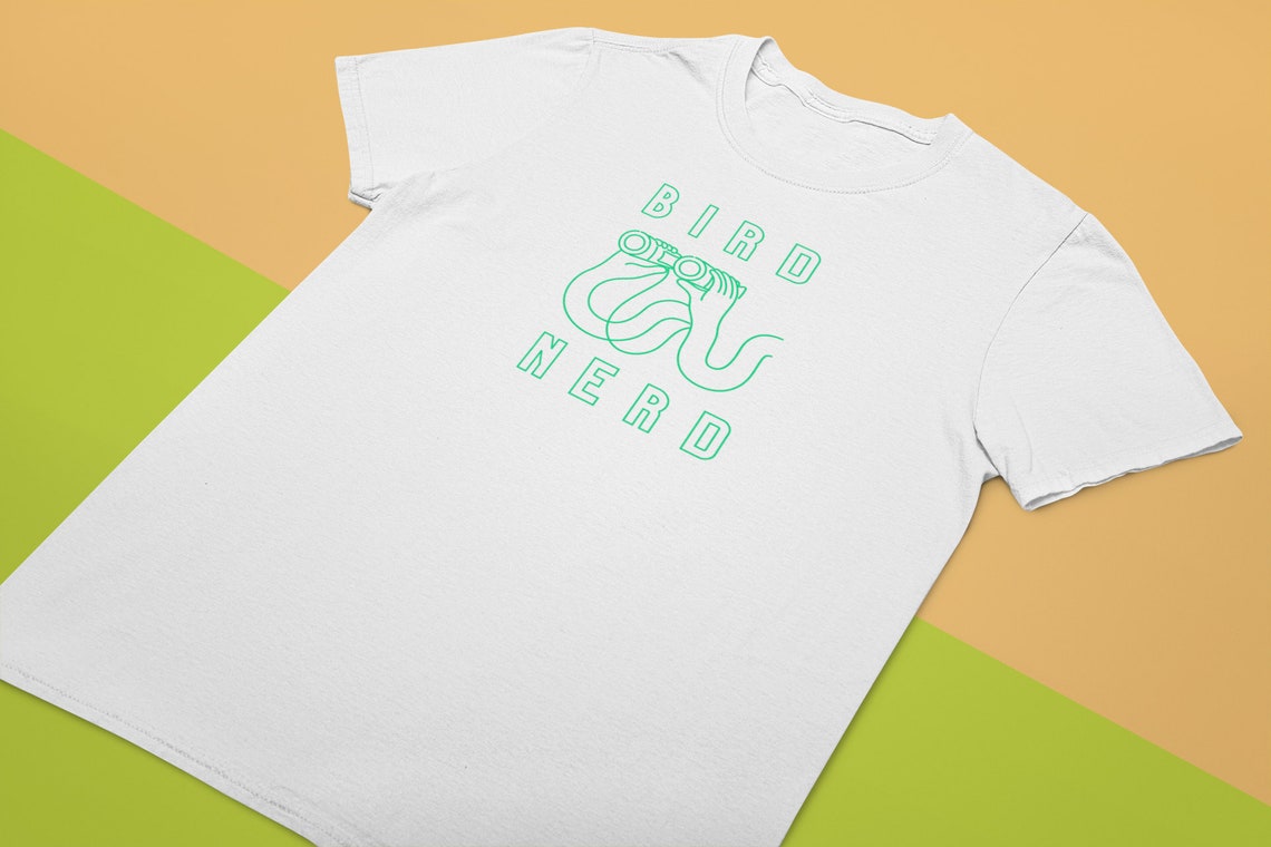 Bird Nerd T-shirt, Birder Shirt, Birdwatching T-shirt, Bird Shirt ...