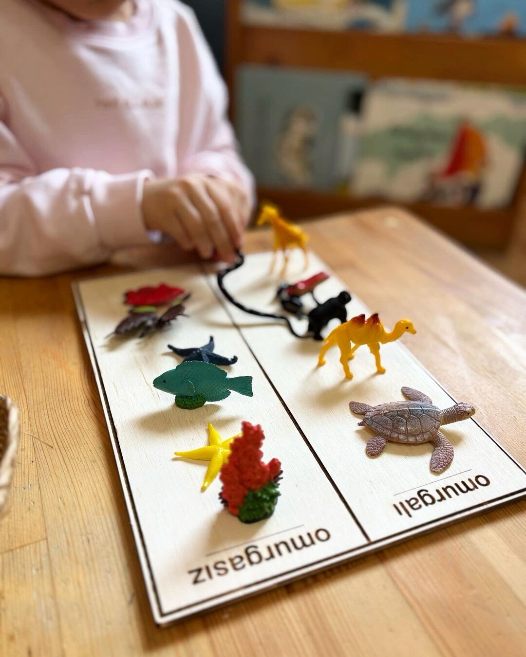 Vertebrate and Invertebrate Animal Classification Char Preschool ...