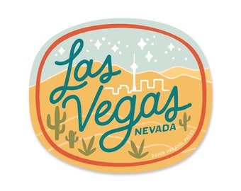 Las Vegas Sticker - Etsy