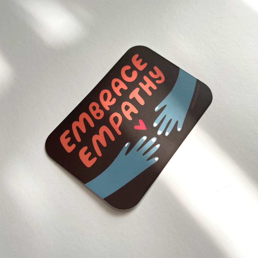 Embrace Empathy Vinyl Sticker Decal for Water Bottle Sticker - Etsy