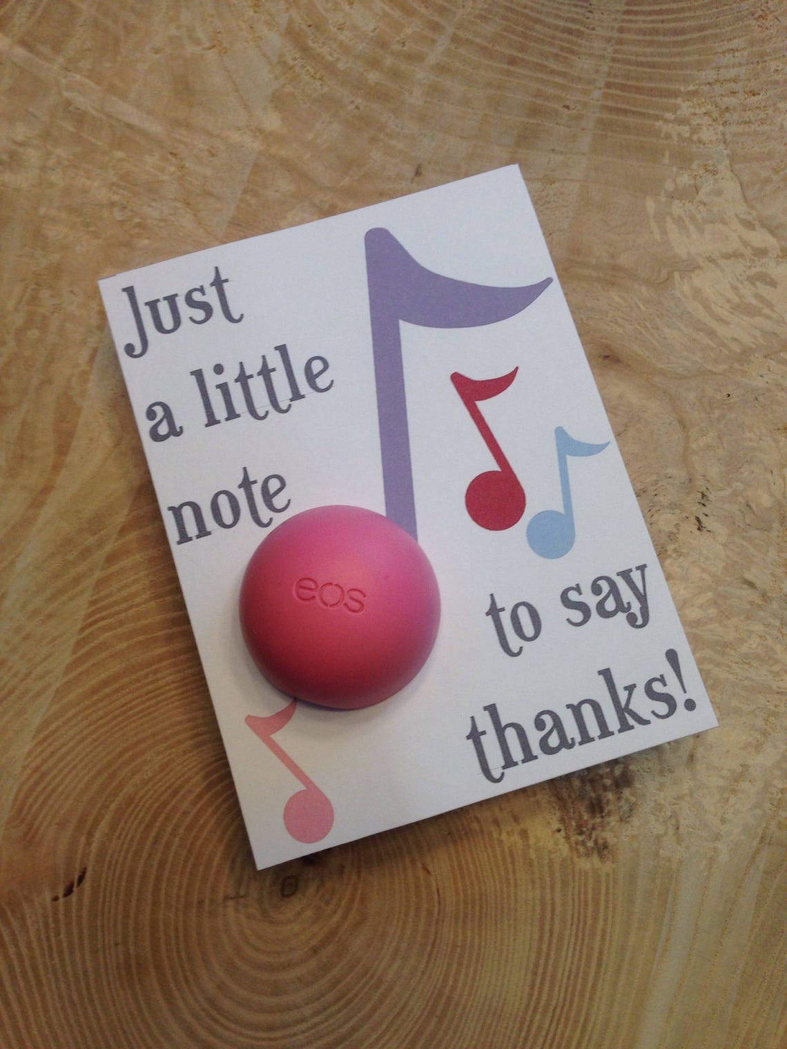 Music teacher appreciation music note thank you cards for | Etsy