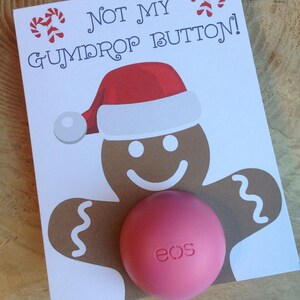 Gingerbread Man, Not My Gumdrop Buttons, Holiday, Christmas Cards for ...