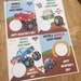 You're a Wheelie Good Friend Monster Truck Play Doh Favor Card ...