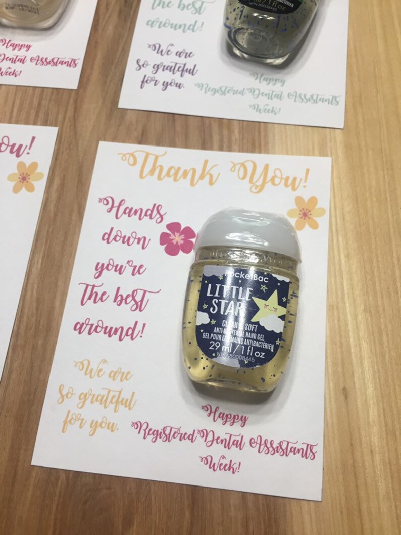 RDA Week Registered Dental Assistant Appreciation Thank You - Etsy