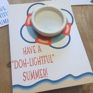 Summer, End of the Year Gift, Play Doh Gift Card Printable, Teacher ...