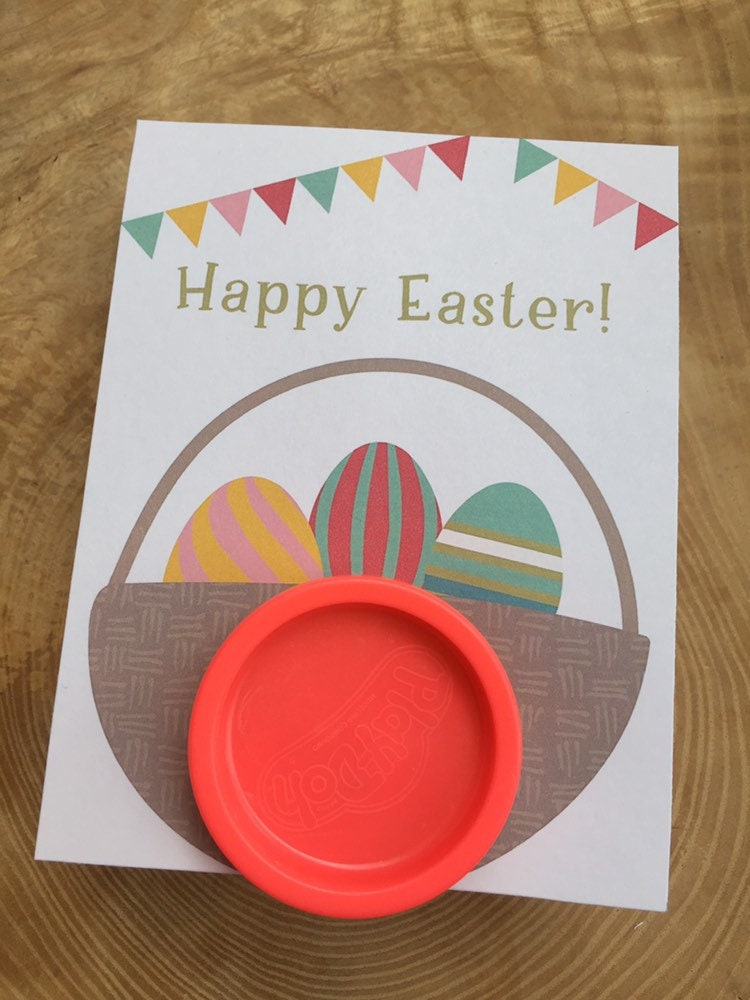 Easter Play Doh Gift Card Printable, Teacher, Student Gift, Classroom ...